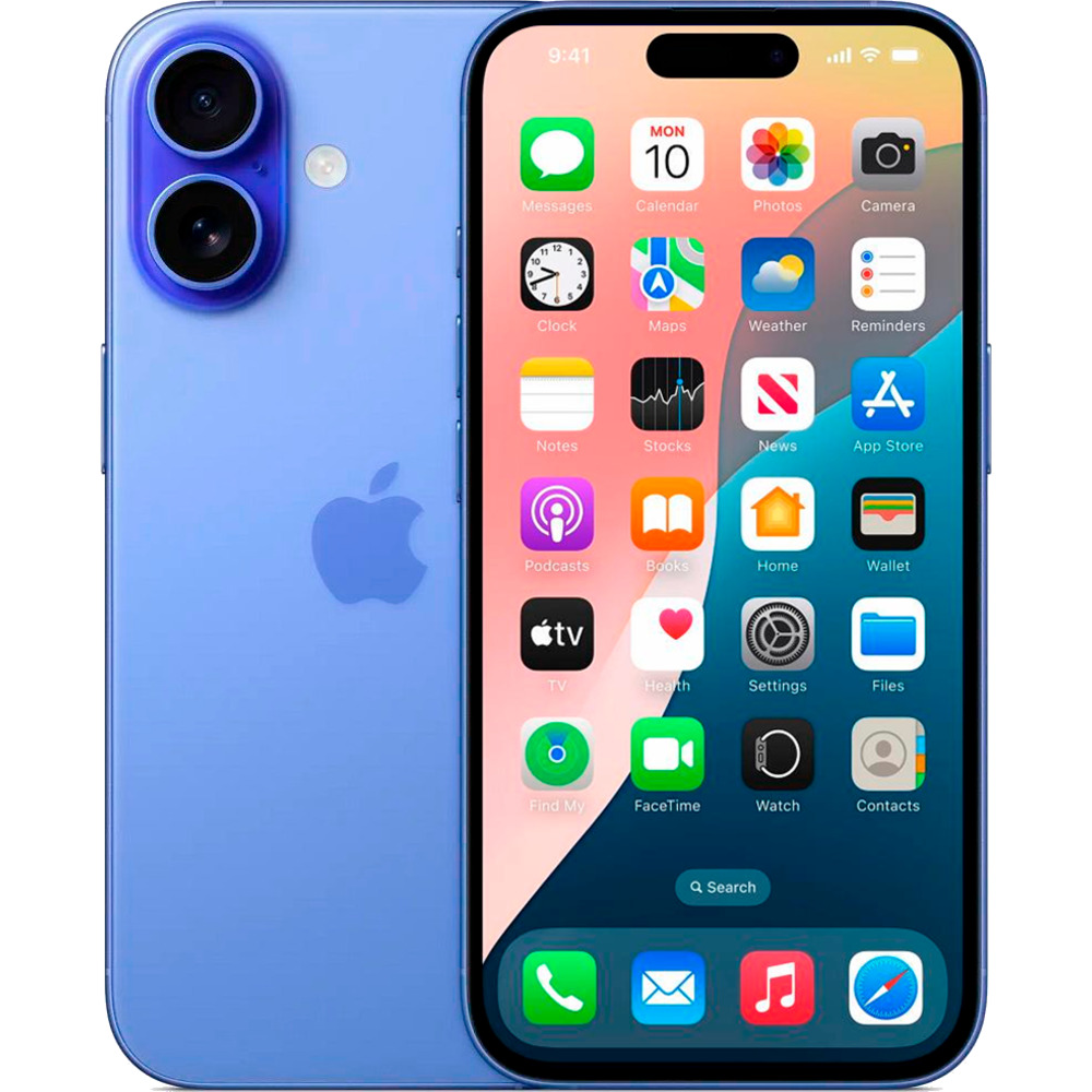 Смартфон Apple iPhone 16 128 ГБ Ultramarine (Ультрамарин) купить в ...